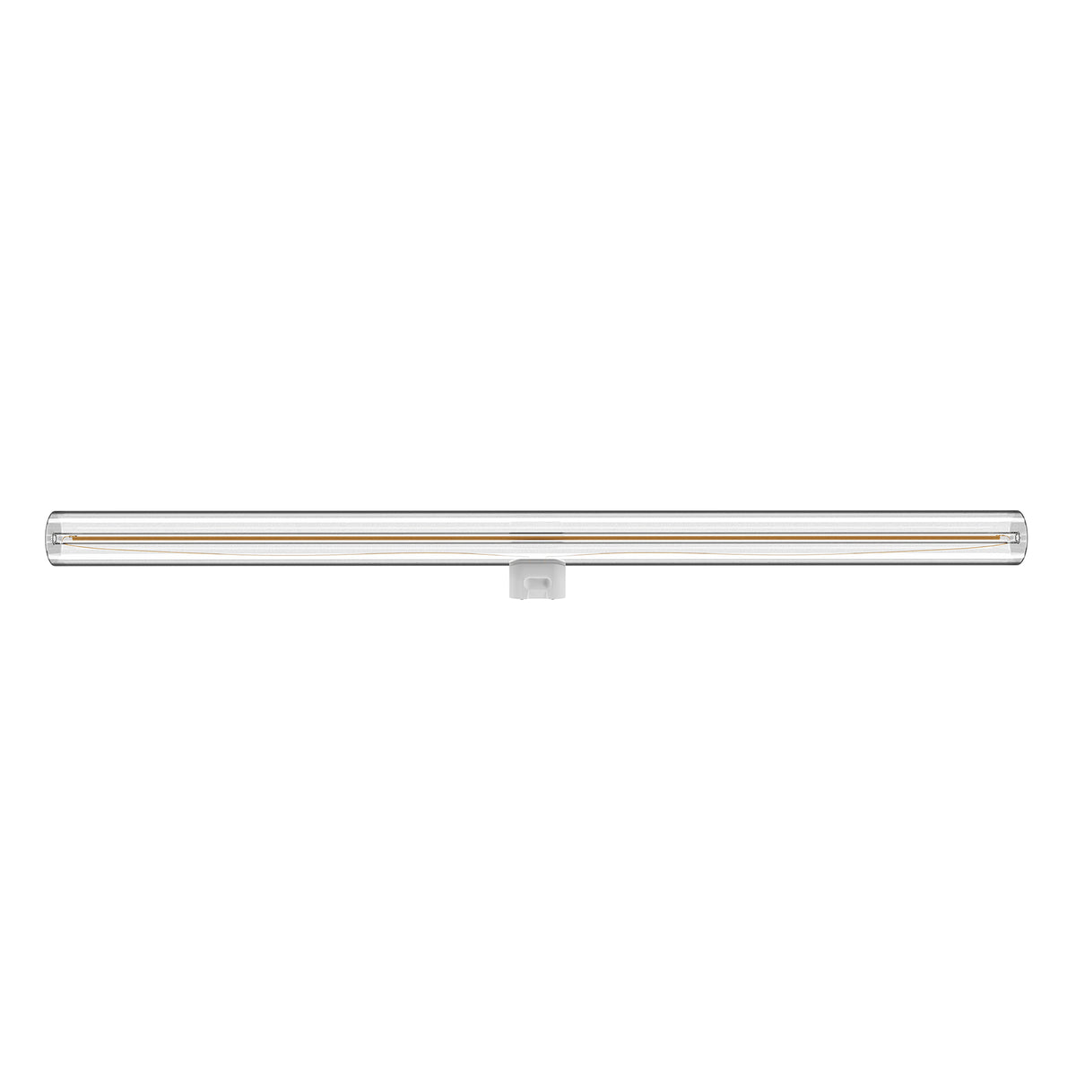 Transparent S14d linear LED light bulb, length 500 mm – Creative Cables