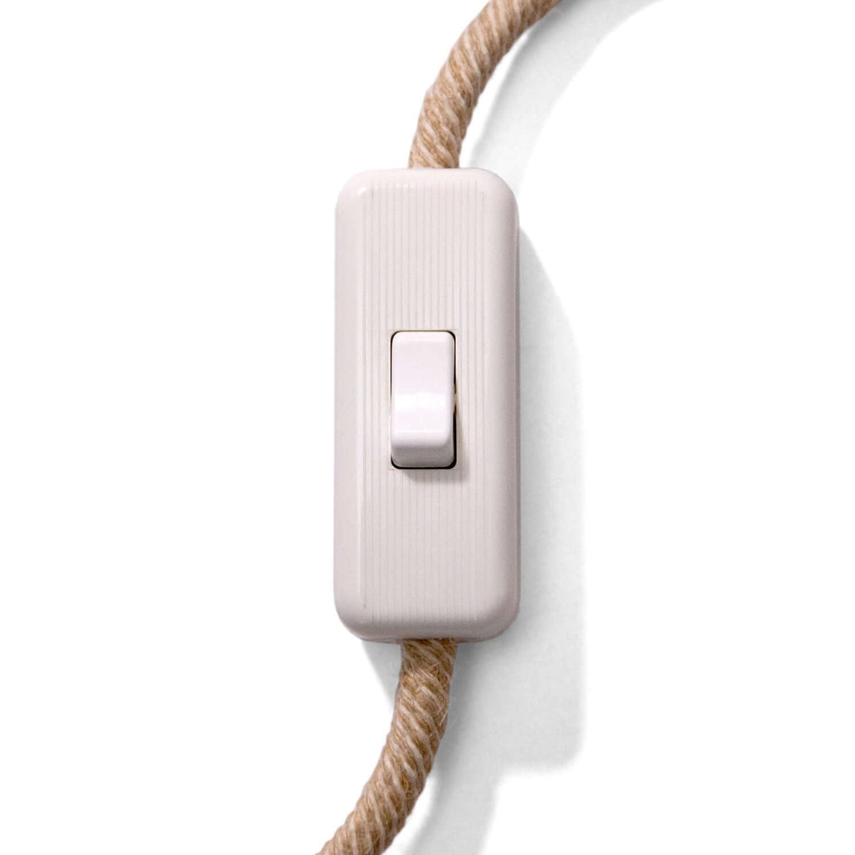 Single-pole rocker switch - 478 - White – Creative Cables