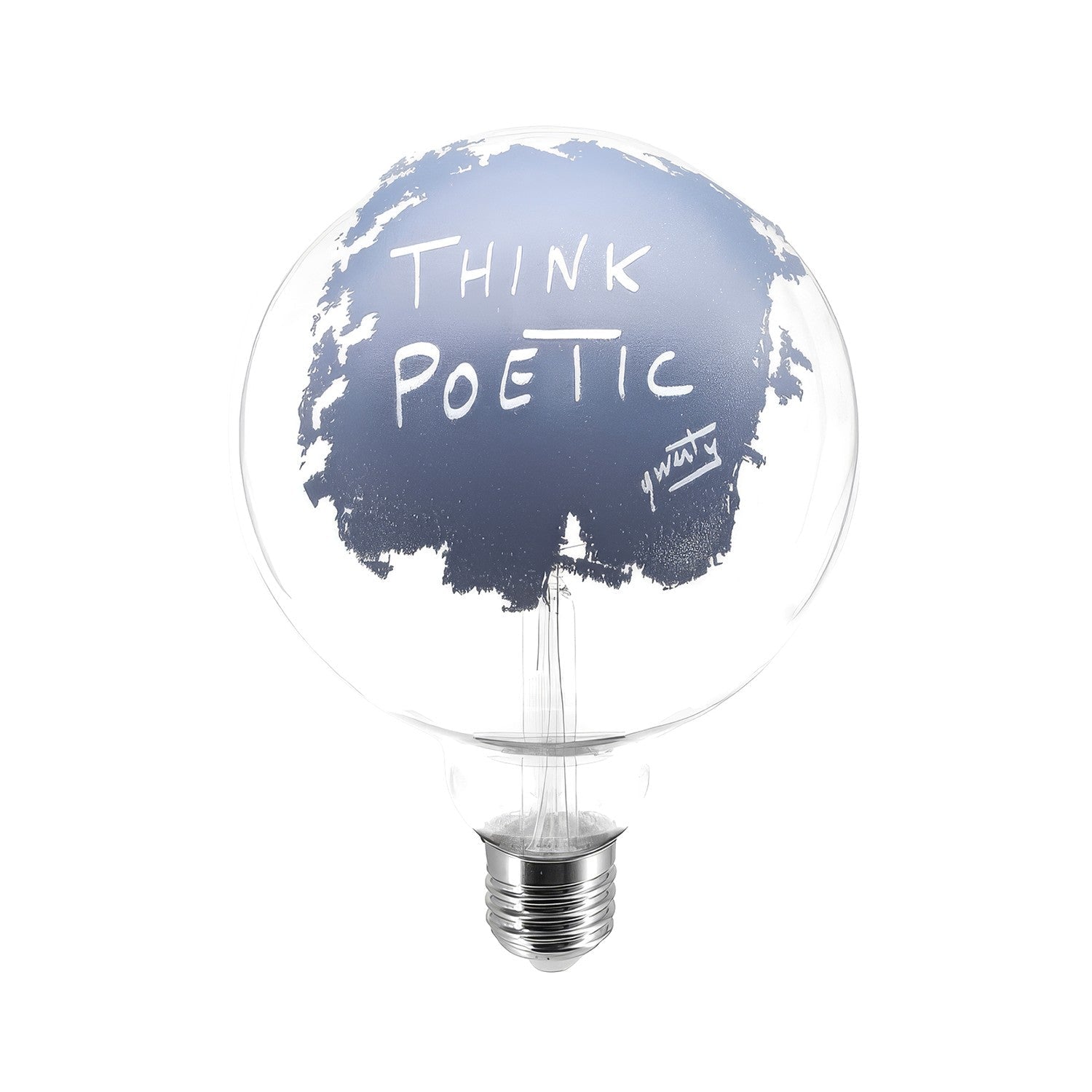 Tattoo Think Poetic LED light bulb G125 Filotto Tattoo – Creative Cables