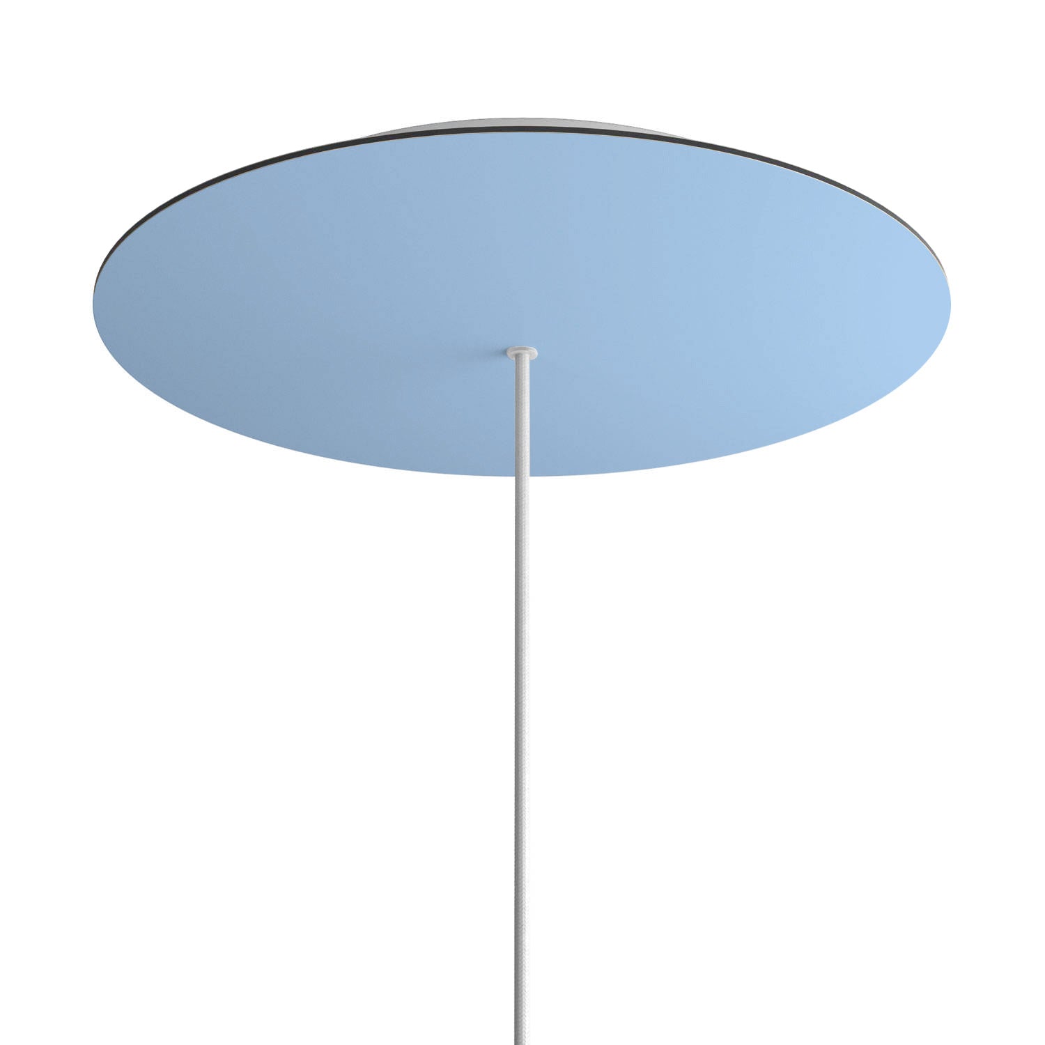 XXL Ceiling Rose Rose-One round, 400 mm diameter with 1 hole and 4 side ...